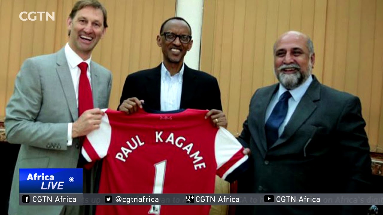 Rwanda unveils partnership deal with Arsenal to promote tourism - YouTube