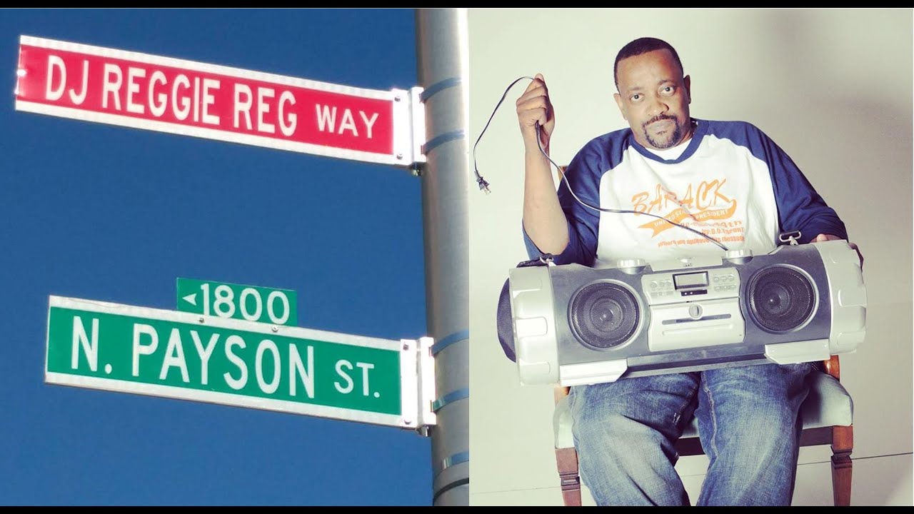 Baltimore's DJ Reggie Reg Gets A Street Named After Him - YouTube