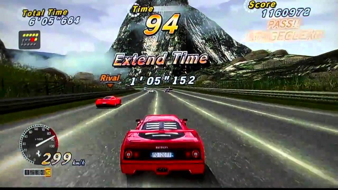 Outrun 2 SP 15 stage mode - YouTube