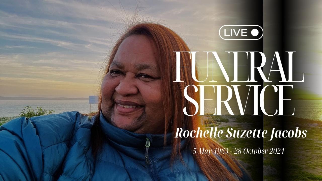 In Loving Memory of Rochelle Jacobs | 1963 - 2024 | 12:00PM SAST - YouTube