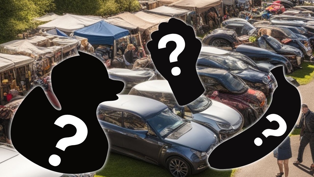 Finding The Most Absurd Item At A Car Boot Sale! - YouTube