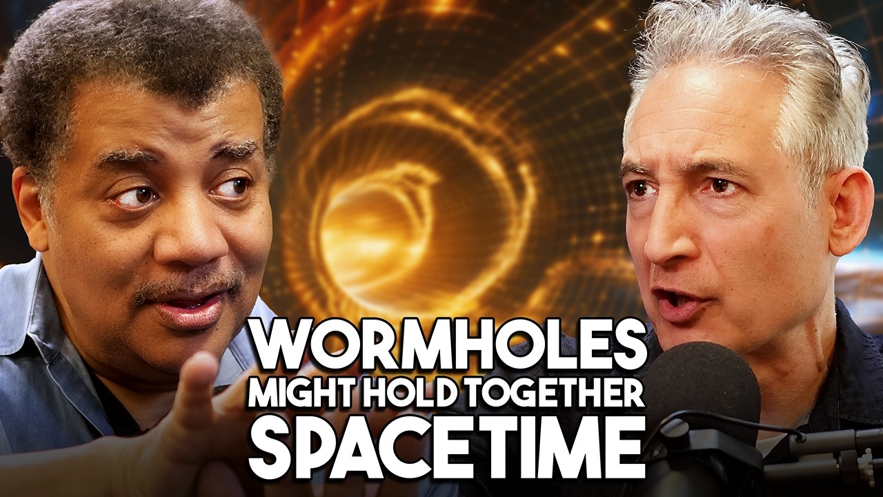 Wormholes Might Be the Actual Fabric of Space-Time. Here's Why. - YouTube