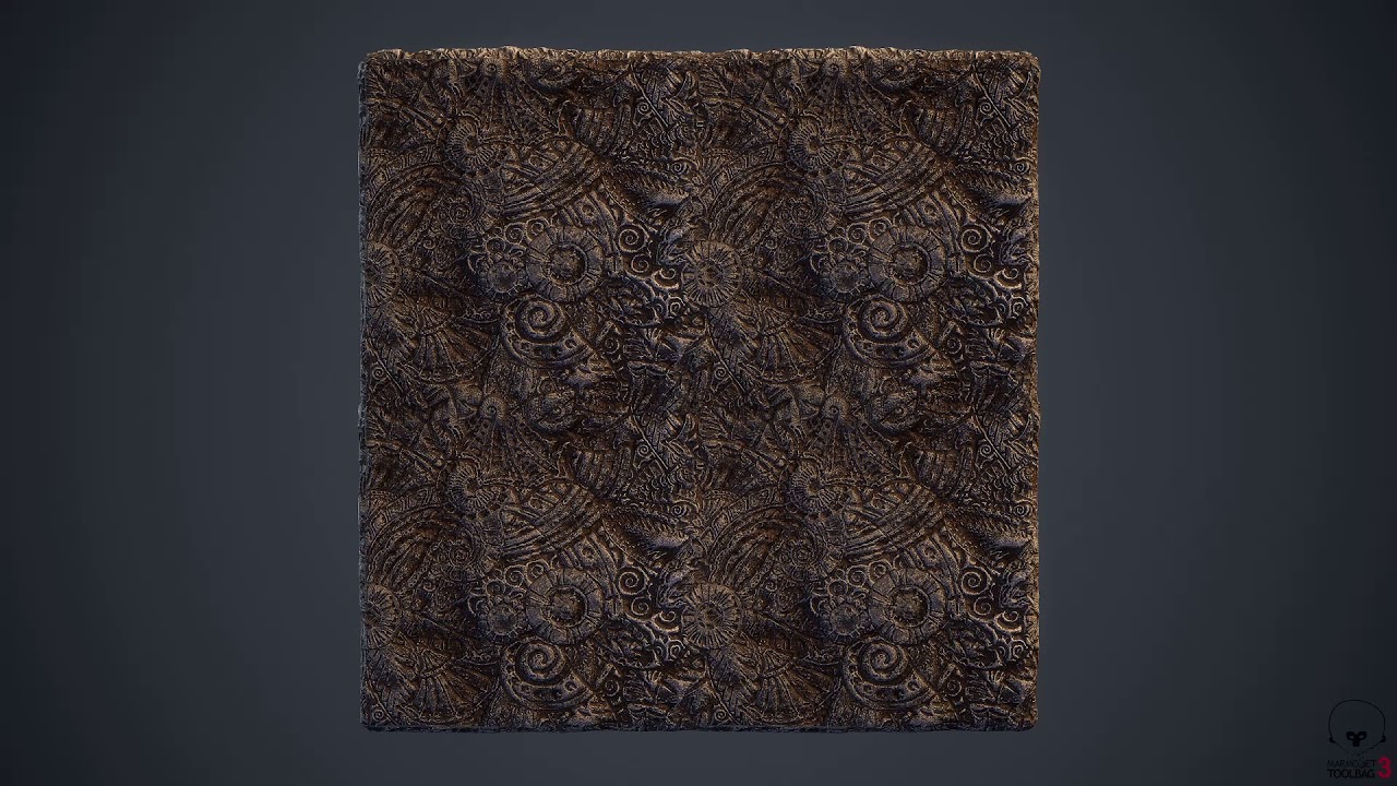 Detailed Semi-Stylized Wall Texture - YouTube