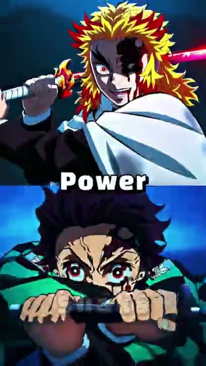 Tanjiro VS Rengoku Demon Slayer 4k - YouTube