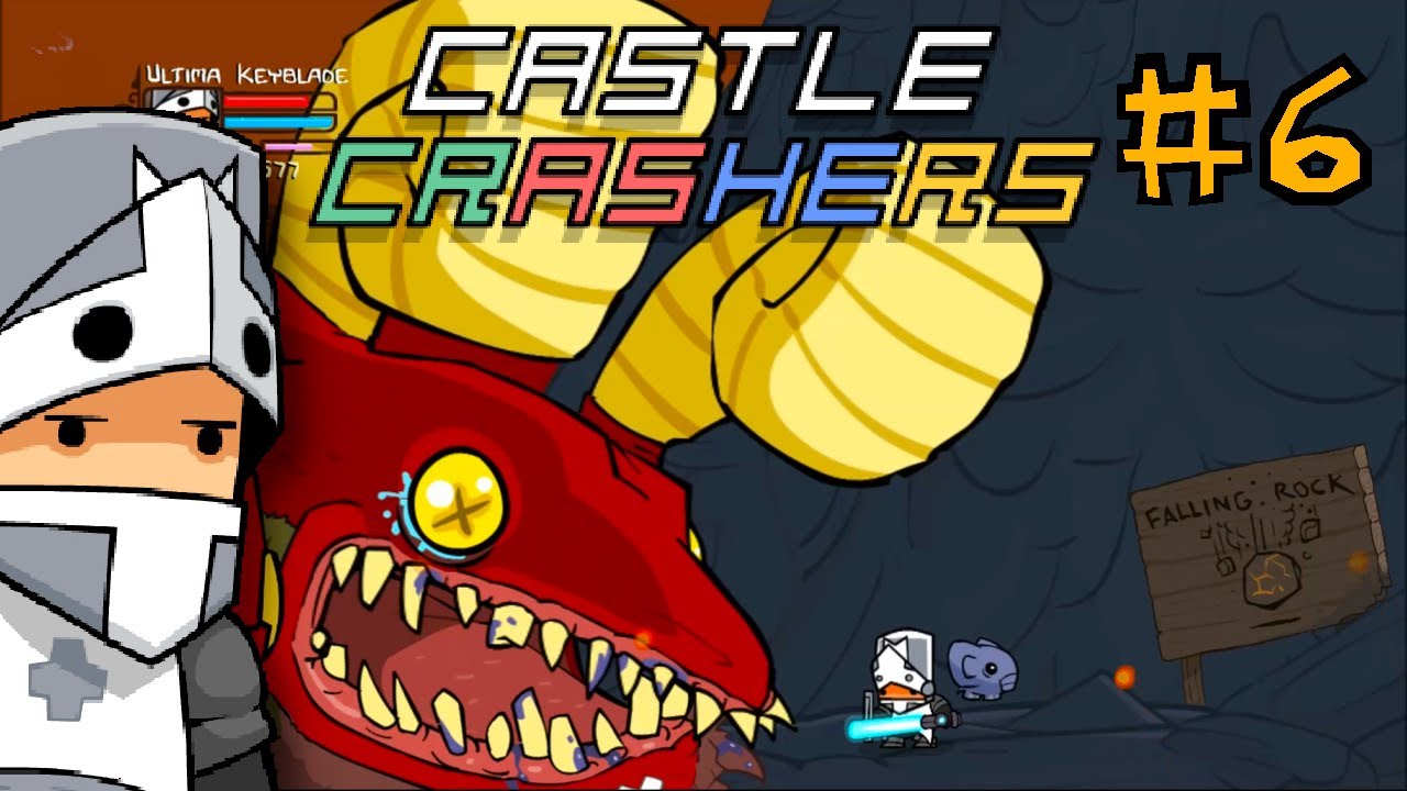 Castle Crashers Walkthrough - Part 6: The dragon and the sock puppet ...