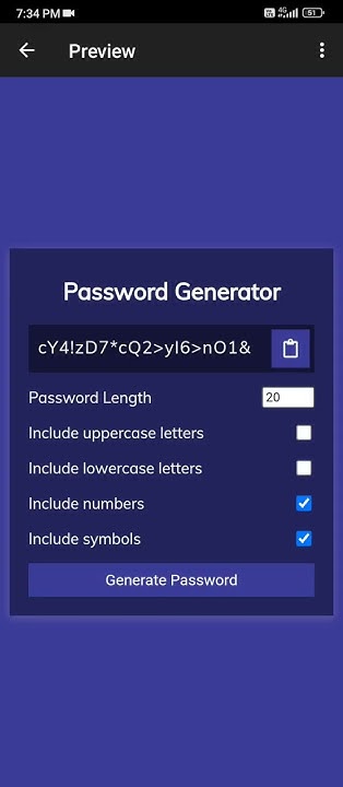 Password Generator Using Html Css Js Coder Programming Code 8303