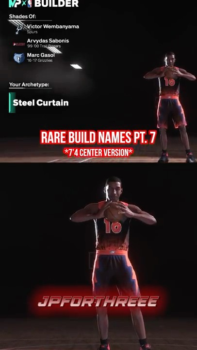 How to Build "Steel Curtain" in NBA 2K26 || Rare Build Names Pt. 7 ...