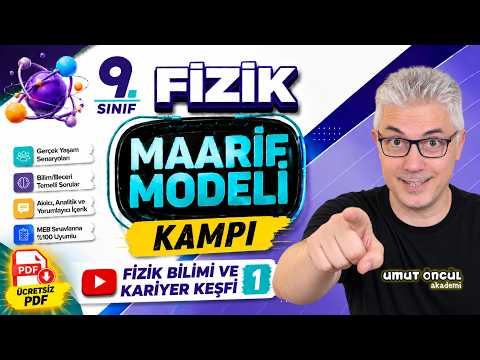 Fizik Bilimi | 1.Tema Fizik Bilimi ve Kariyer Keşfi | 9.Sınıf Maarif Fizik Kampı | B1