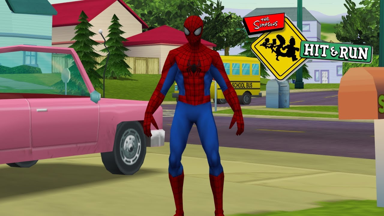 Simpsons Hit & Run But with Spider Man! 🕷 - YouTube
