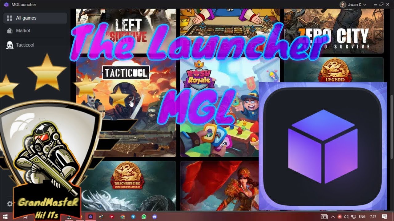 New launcher how to download Tacticool on PC نزيل مشغل جديد - YouTube