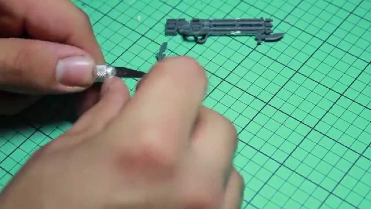 How to Make a Necron Heavy Gauss Cannon - YouTube