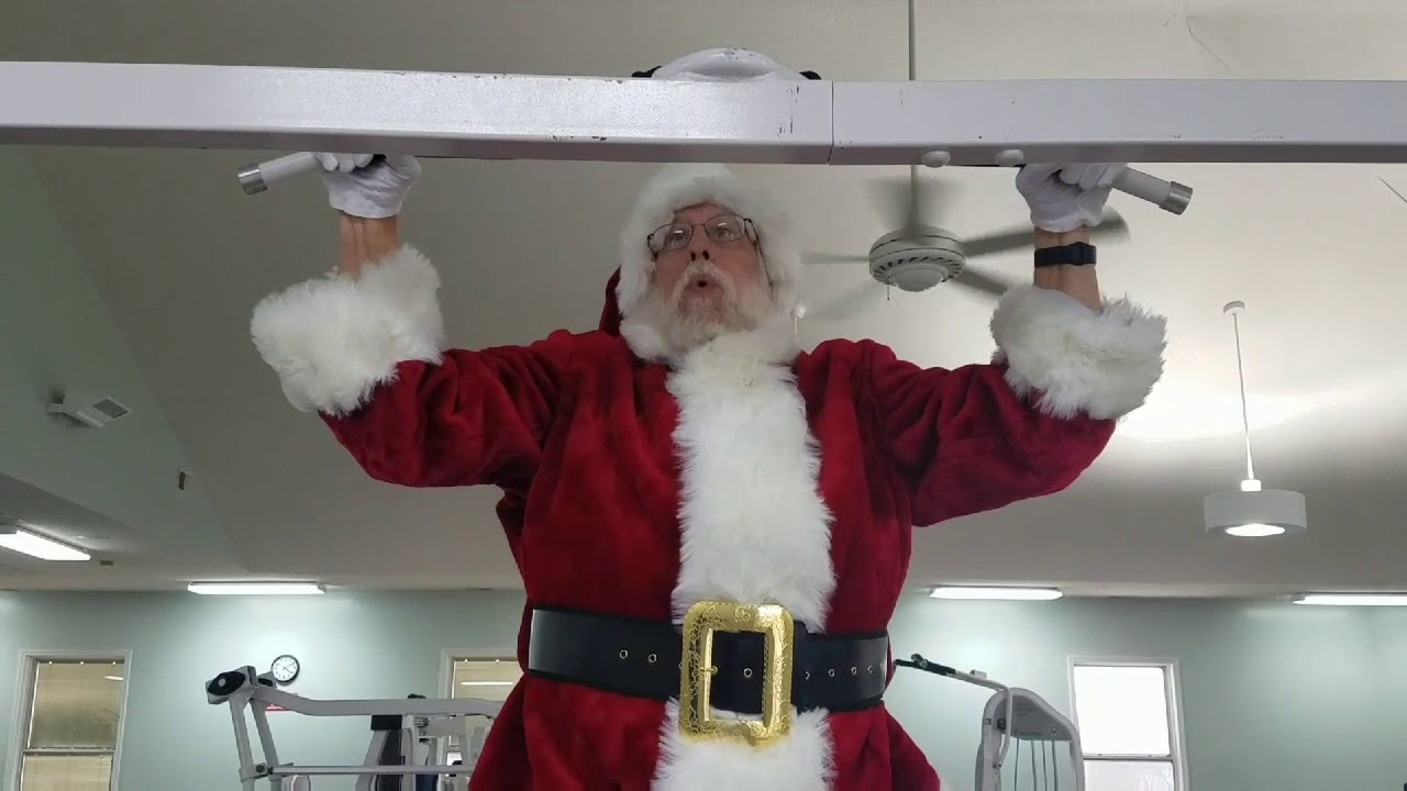 Santa Pull Ups - YouTube