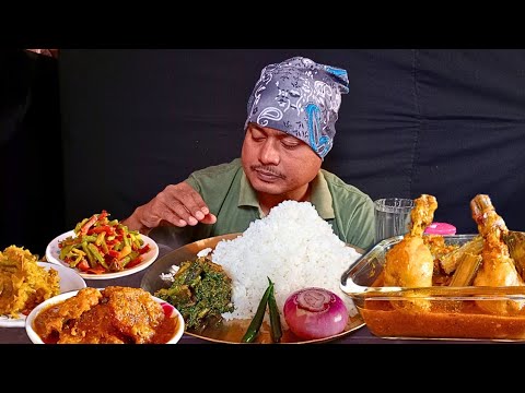 Choi Jhal - Mangsor Jhol🍗🐔, Laor Kofta Curry, Laor Ghonto, Mix Sobji ...