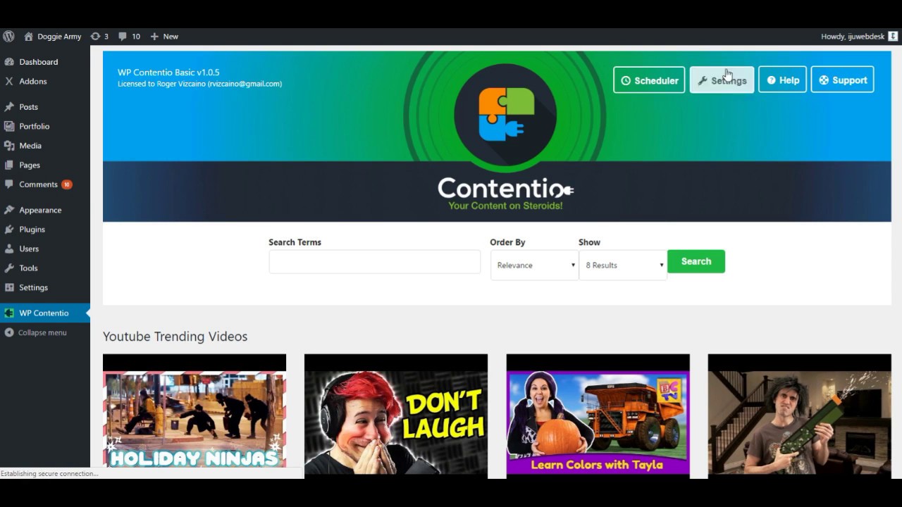 WP Contentio Review - YouTube