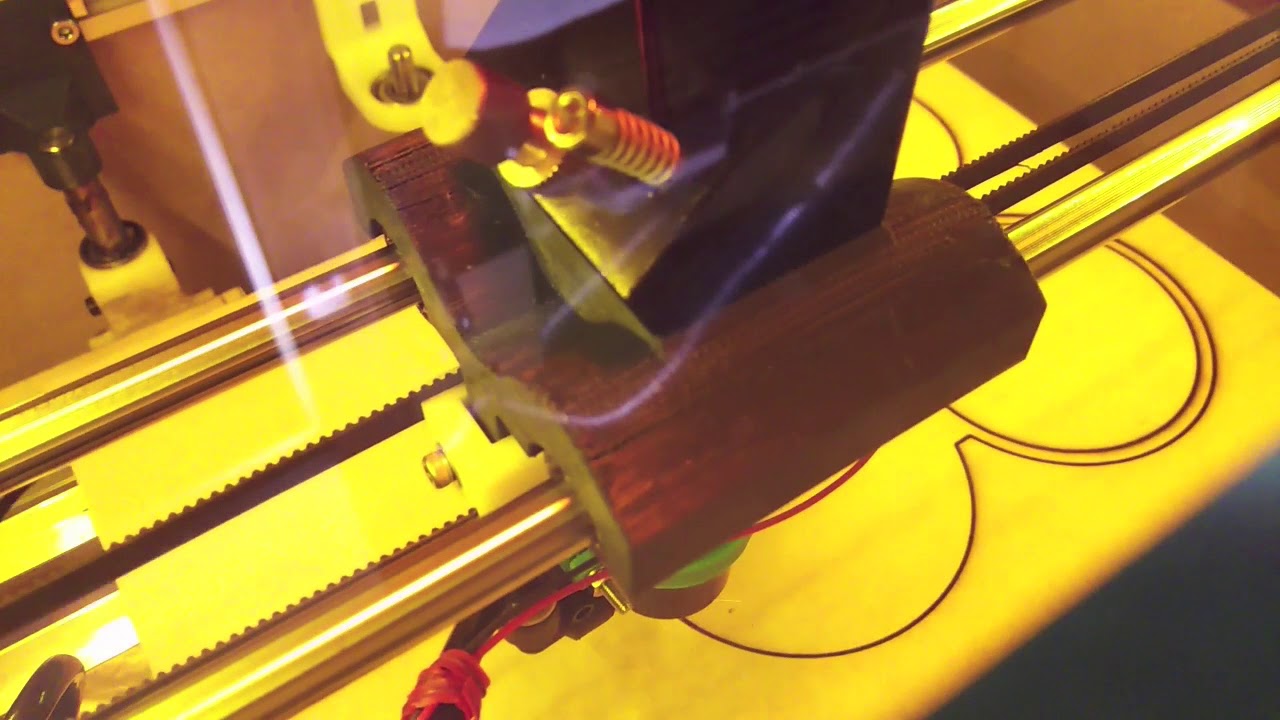 Drone Frame Laser Cutting - YouTube