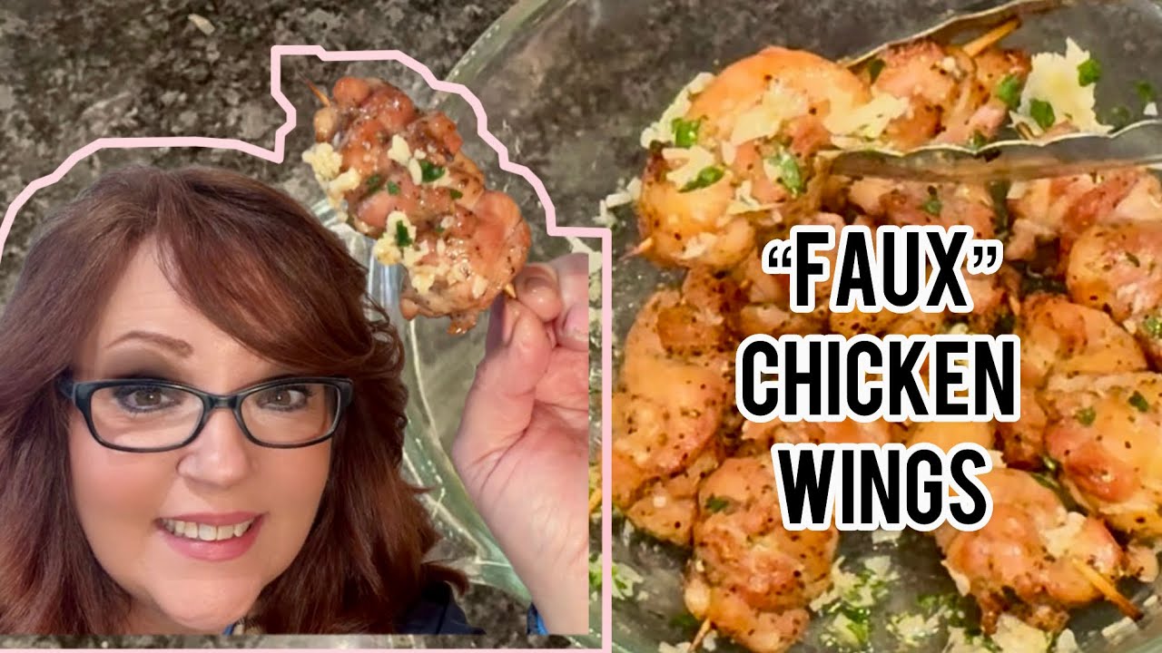 Smokey FAUX Chicken Wings! #garlicparmesan #chickenthighs # ...