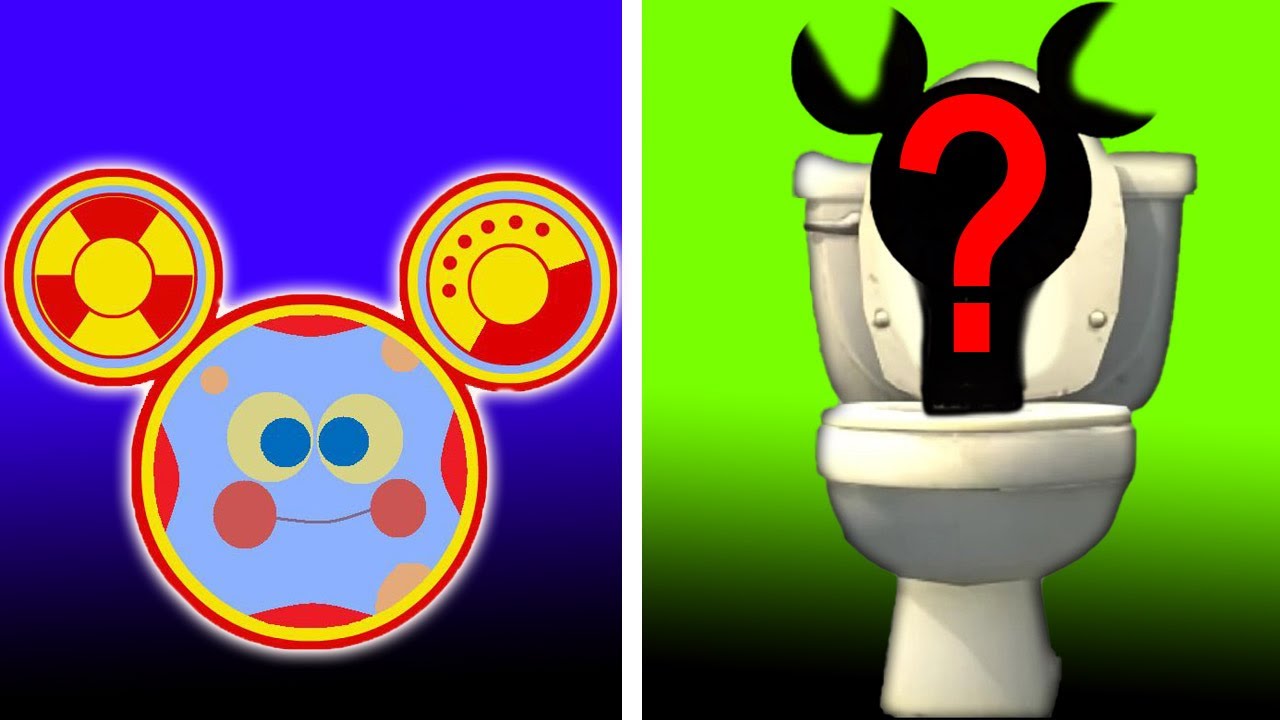 MICKEY MOUSE CLUBHOUSE TOODLES AS SKIBIDI TOILET 45 - YouTube