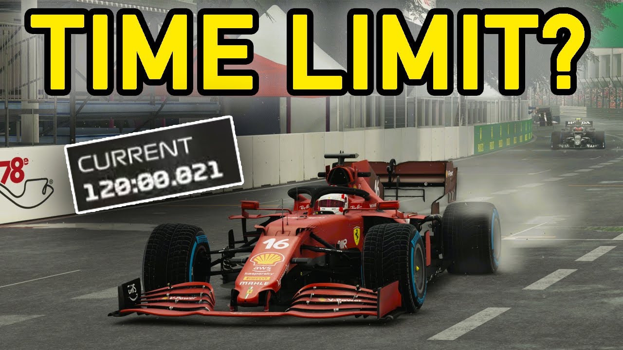 What Happens When You Reach The 2 Hour Time Limit In A F1 2021 Race ...
