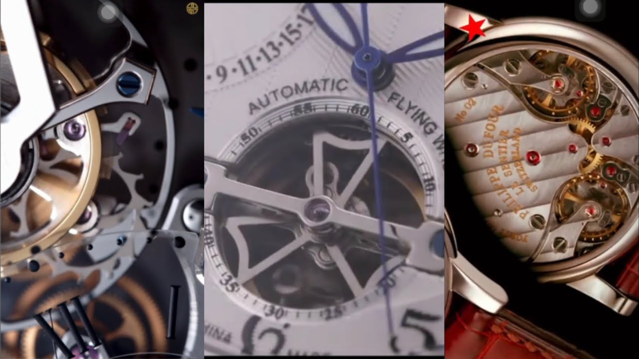 Jam Tangan dengan Mekanisme Tourbilon, Flying Wheel & Double Balance ...