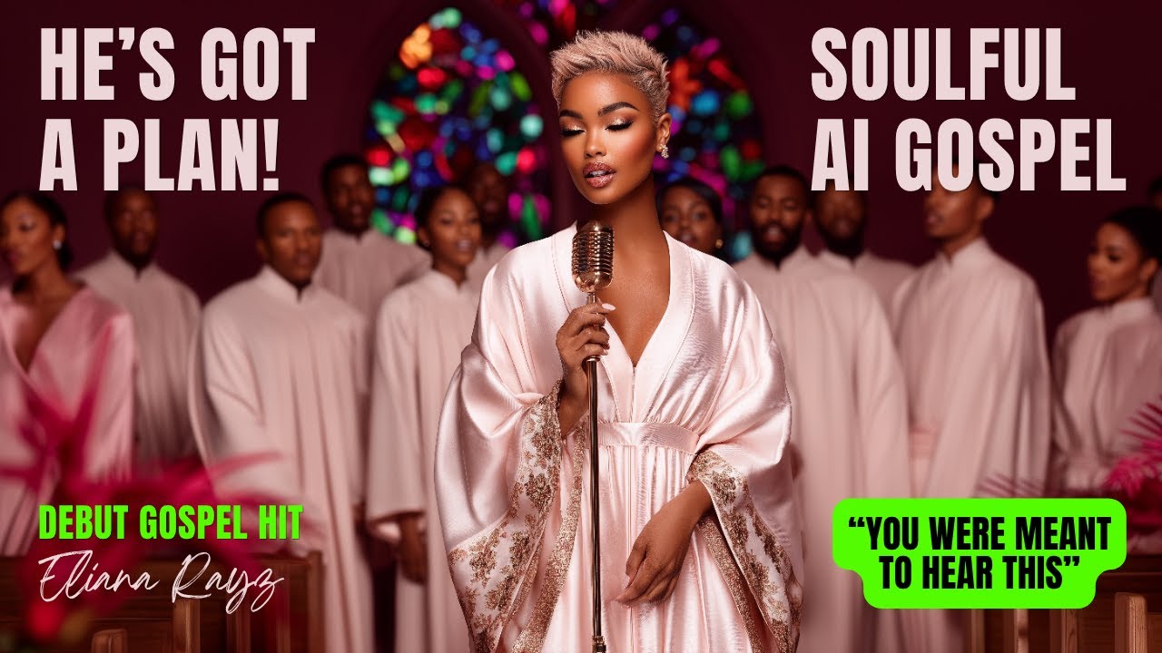 He’s Got a Plan | Soulful AI Gospel by Eliana Rayz [Debut Visual] - YouTube