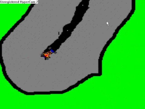 Birds eye view racing game, Game maker 7.0 pro - YouTube