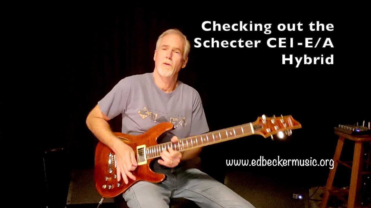Schecter C1 EA Hybrid Review by Ed Becker - YouTube