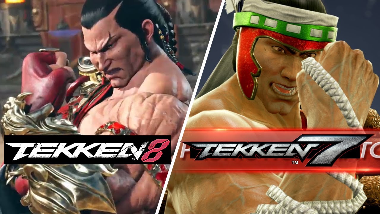 FENG WEI Gameplay Comparison | TEKKEN 8 VS Tekken 7 - YouTube