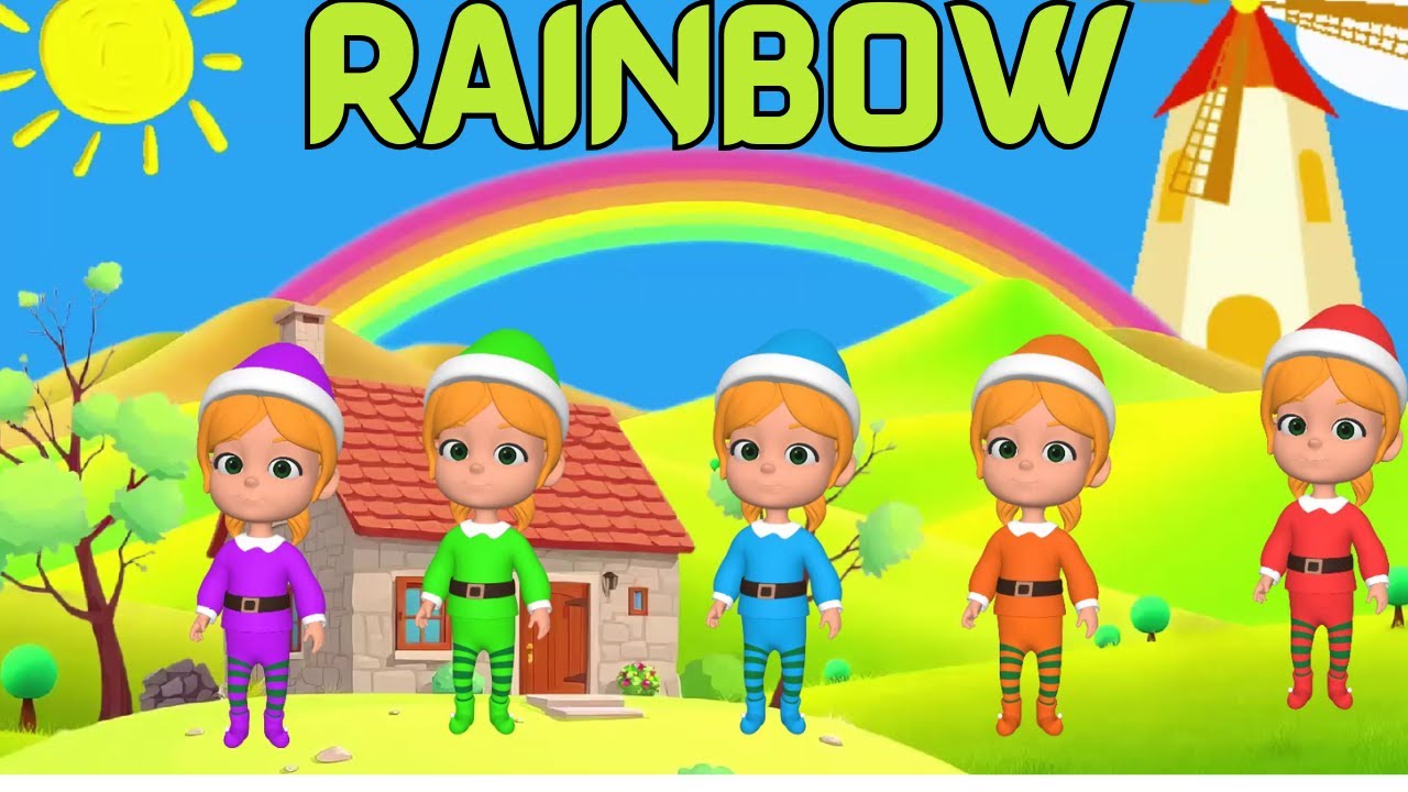 Rainbow Rainbow | Amazing Rainbow Adventure Song For Kids - YouTube