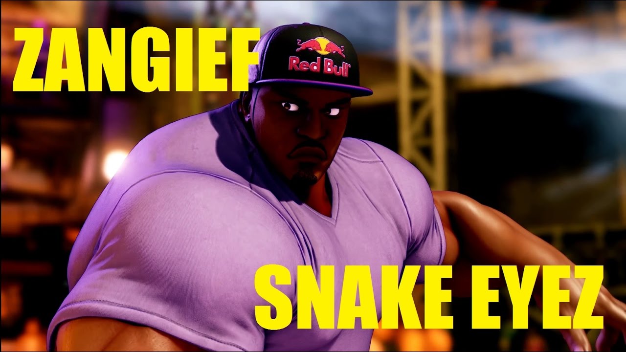 🌠 [MODS] SFV - Zangief as SNAKE EYEZ 🌠 - YouTube