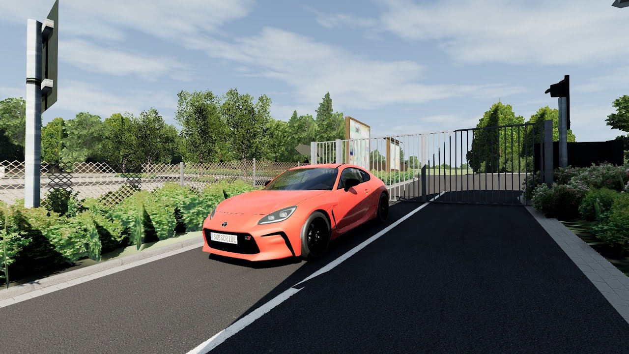 Toyota GR86 on Nürburgring - BeamNG.drive Car Mod Review - YouTube