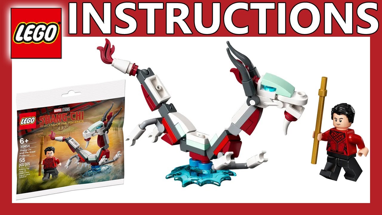 Building instructions for 30454, Shang Chi and The Great Protector ...