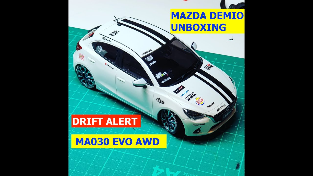 Garage RC presents ....mini z drift ma030 evo awd ..unboxing and ...