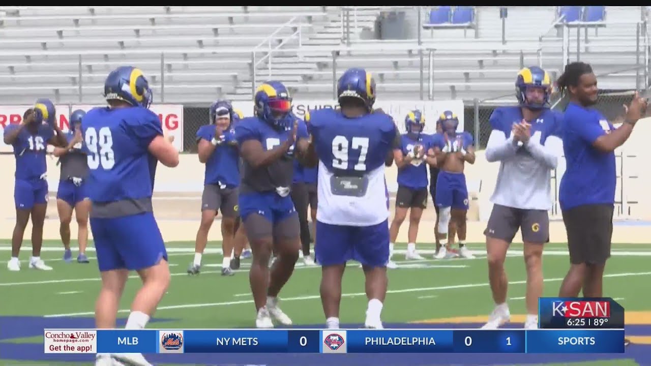 ASU RAMS FOOTBALL LOOK TO TURN SEASON AROUND AFTER 1-2 START - YouTube