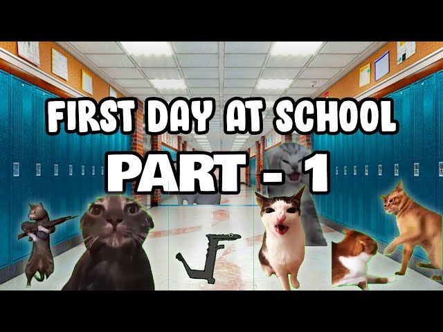 Meme Scoil Altranais Cat First Day Back To School #dailymemes