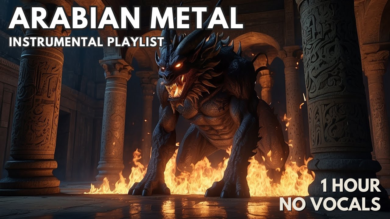 The POWER of ARABIAN Metal | Arabic heavy metal mix | 1 hour No vocals ...