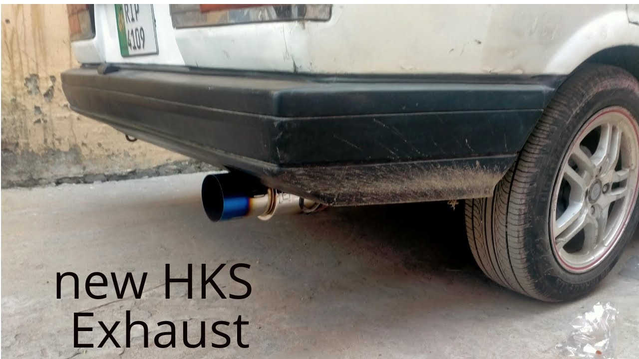 New HKS Jasma Exhaust installed on B12 .PROS and CONS .finally.. - YouTube