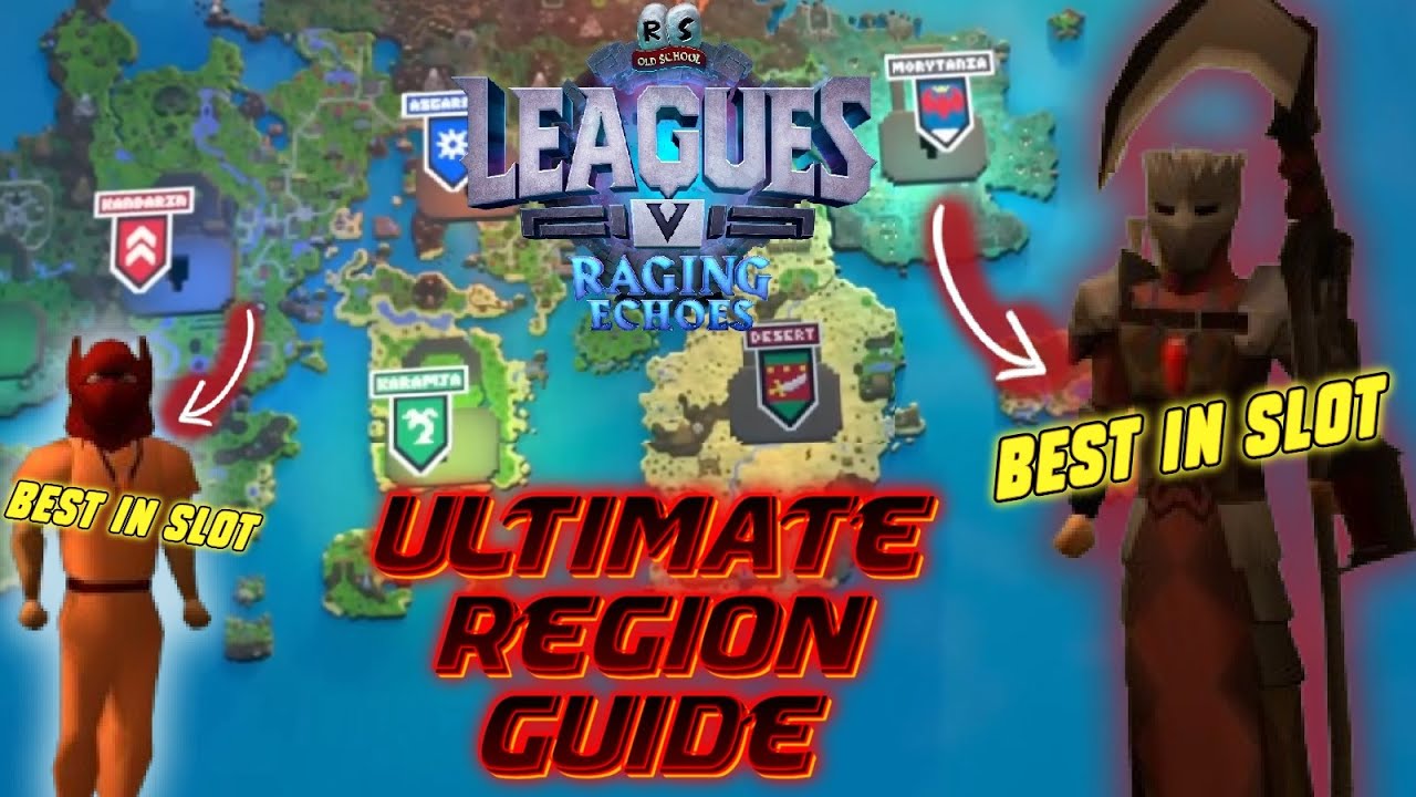 Leagues 5 In depth region guide - All areas of Raging echoes OSRS - YouTube