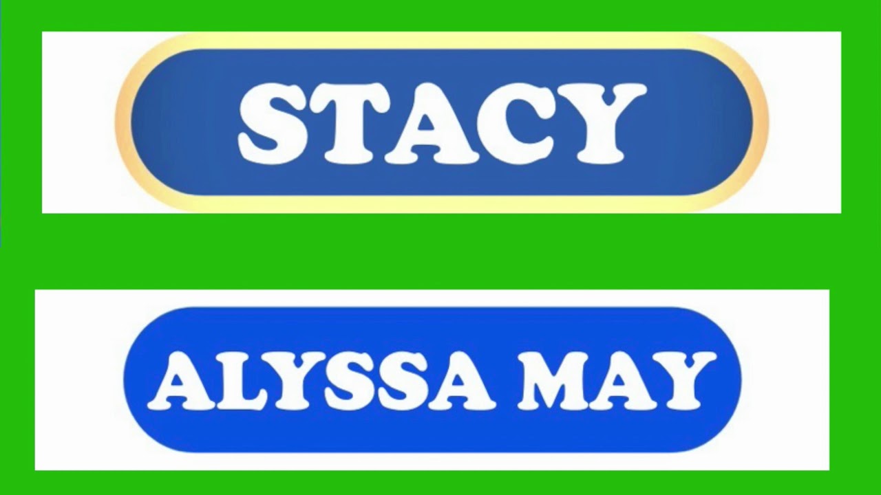 Stacy Kaitlyn and Alyssa May. - YouTube