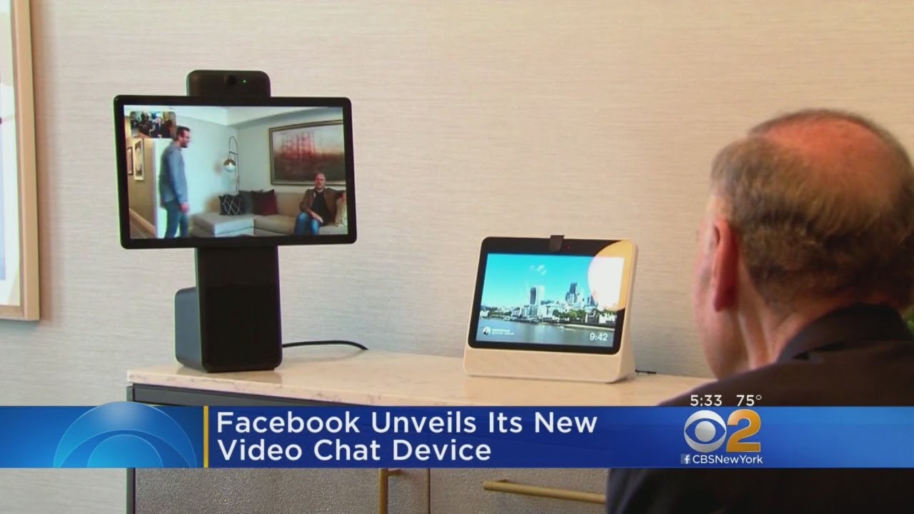 Facebook Introducing New Chat Device - YouTube