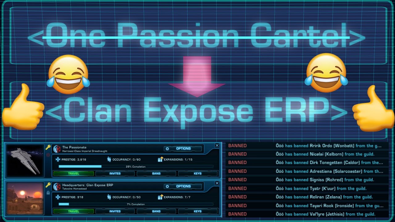 ERP guild and it's assets have now been seized - YouTube