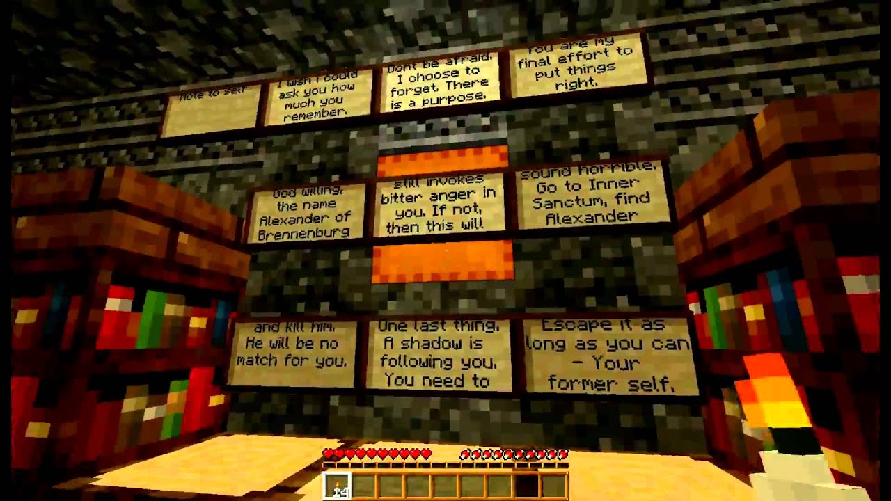 Minecraft: Amnesia Custom Map #1 by Jeck95x e MrMaghero - YouTube