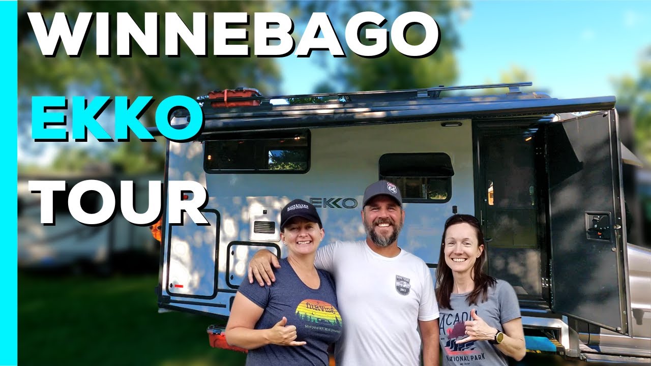 Winnebago EKKO Full Time RV Tour (Life Of Wander) | Off Grid Class C RV ...
