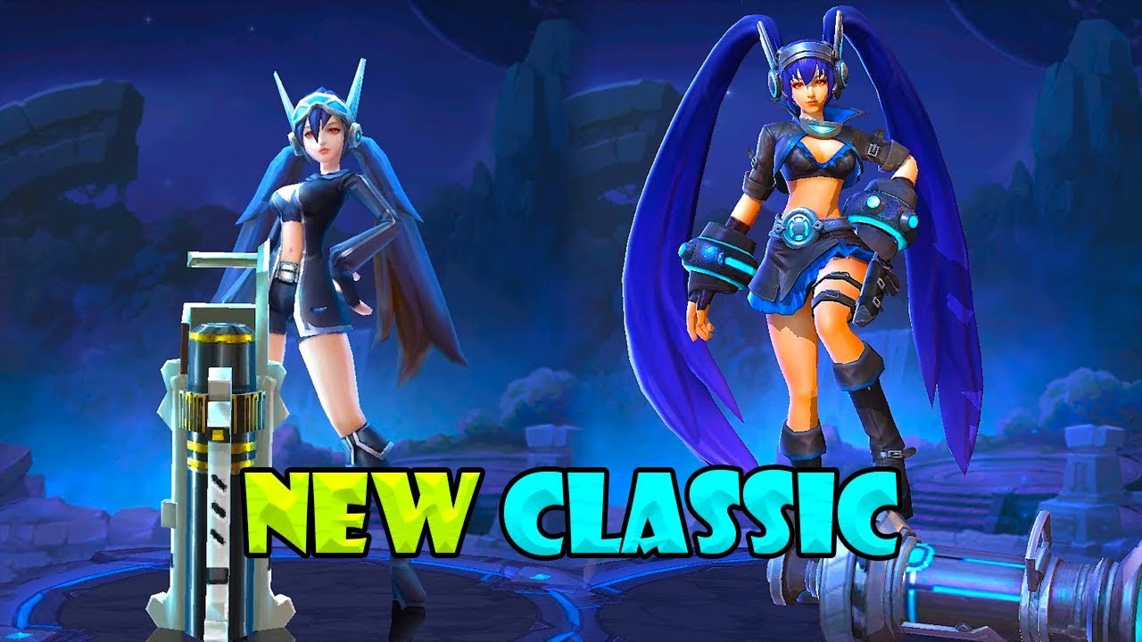 Mobile Legends NEW Layla Classic Malefic Gunner - YouTube