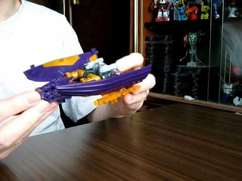 Transformers Cybertron Deluxe Thunderblast - Review - YouTube