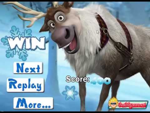 Frozen Disney Elsa Frozen Snow Queen Flying Knife videos games for kids ...