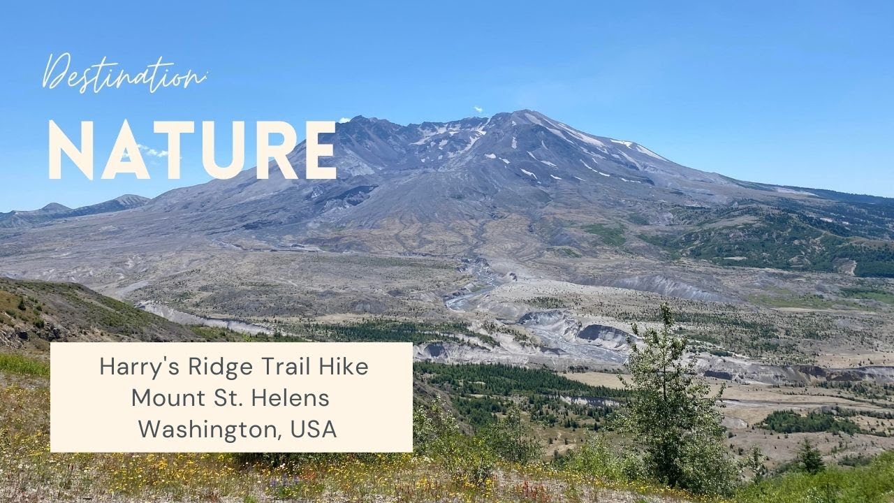 Hiking Mount St. Helens National Volcanic Monument, Washington (USA ...