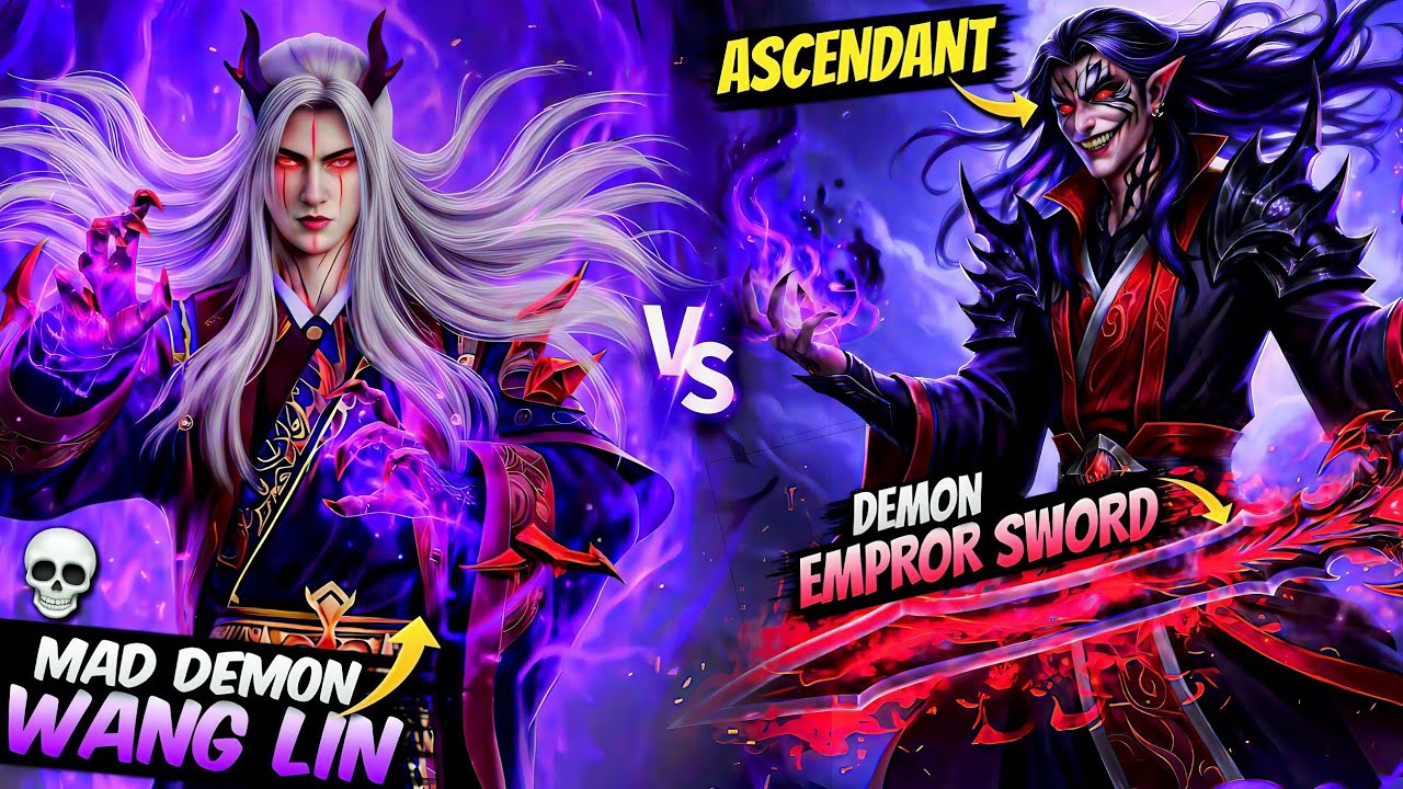 Wang Lin vs Demon Emperor’s Sword 🥶 & Ascendant Commander 😈 [Renegade ...