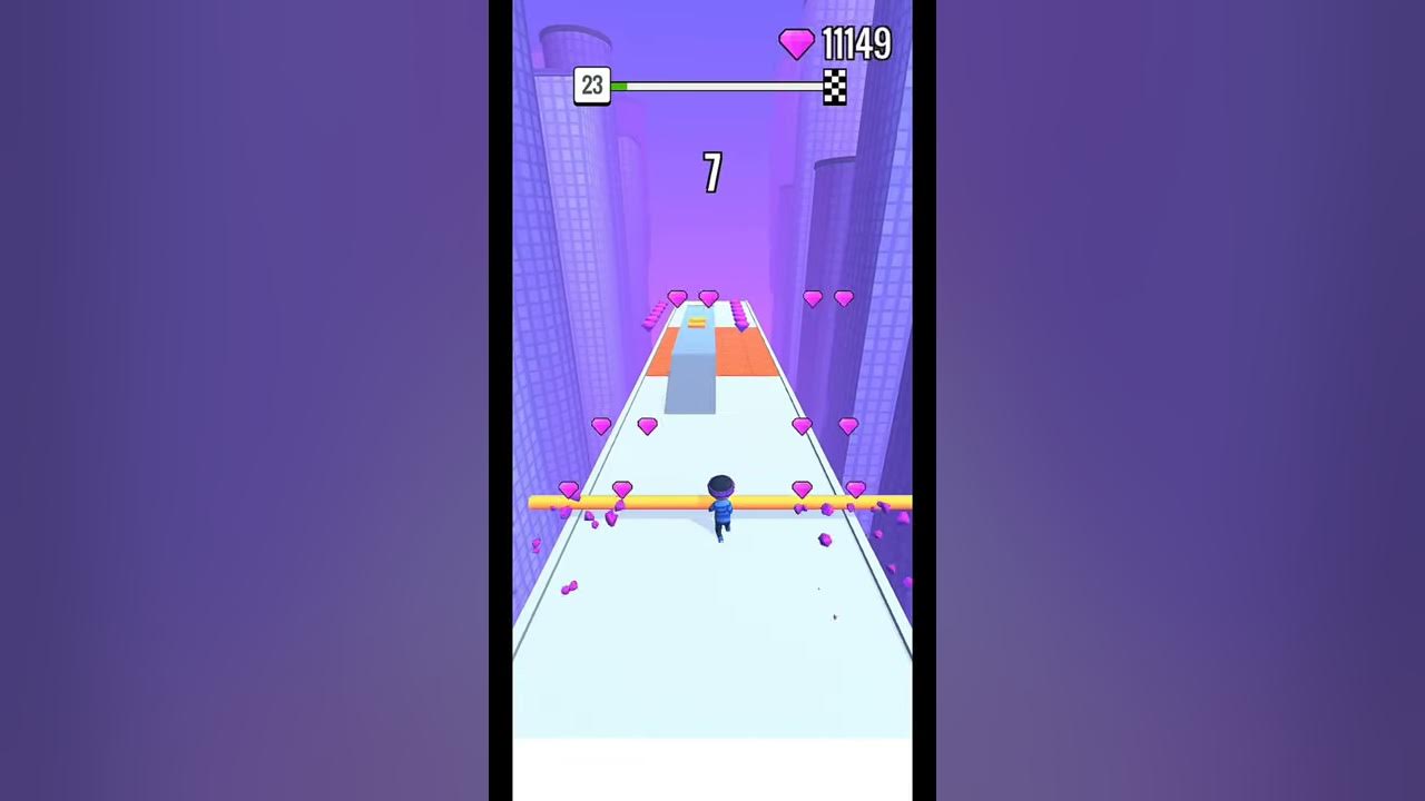 Roof rails, lev(23) #Shorts#gameplay - YouTube