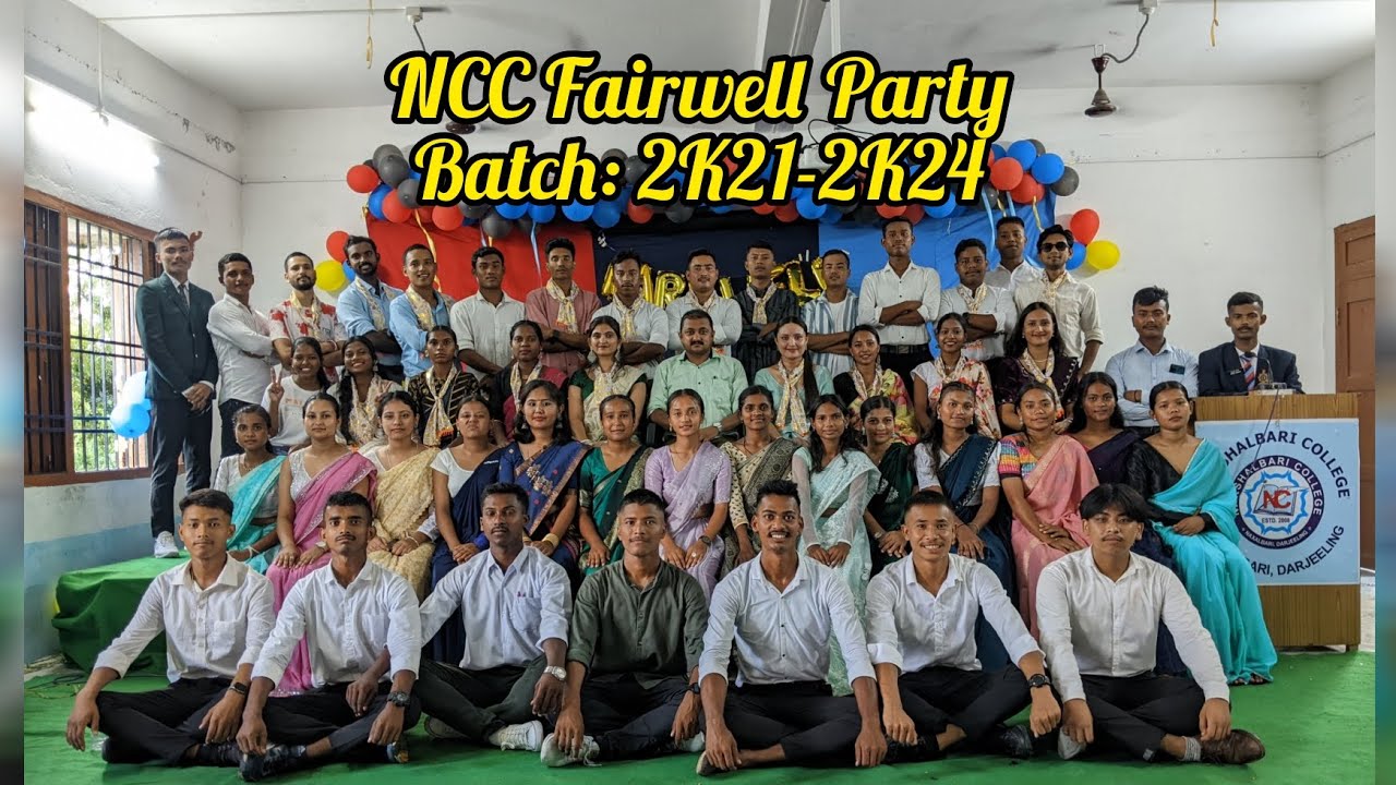 || NCC Farewell Party || #vlog #family - YouTube