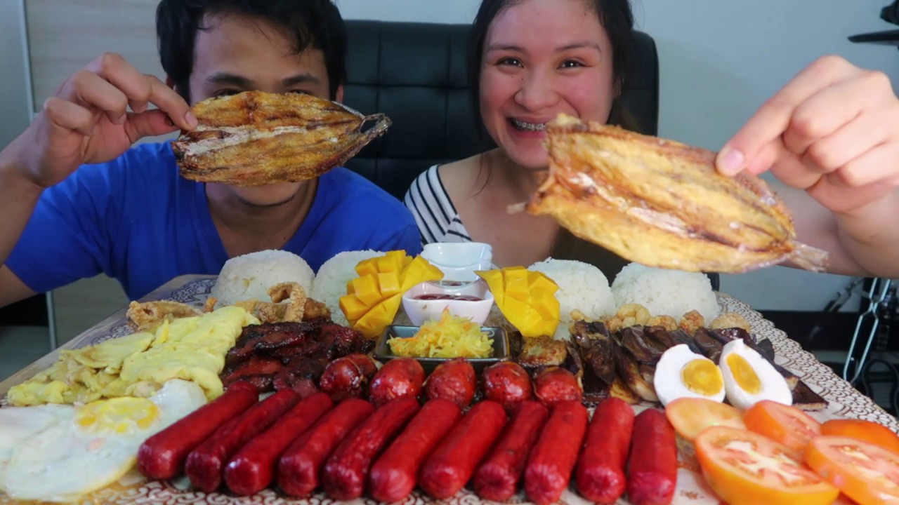 MUKBANG : ULTIMATE FILIPINO BREAKFAST - YouTube